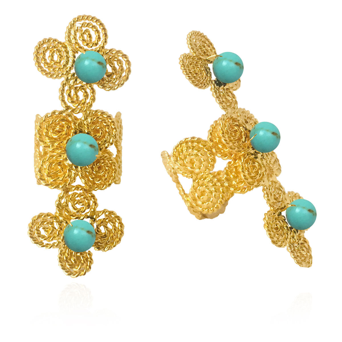ARABIAN RHAPSODY TRIO TURQUOISE RING – richnessnsimplicity ARABIAN RHAPSODY TRIO TURQUOISE RING – richnessnsimplicity